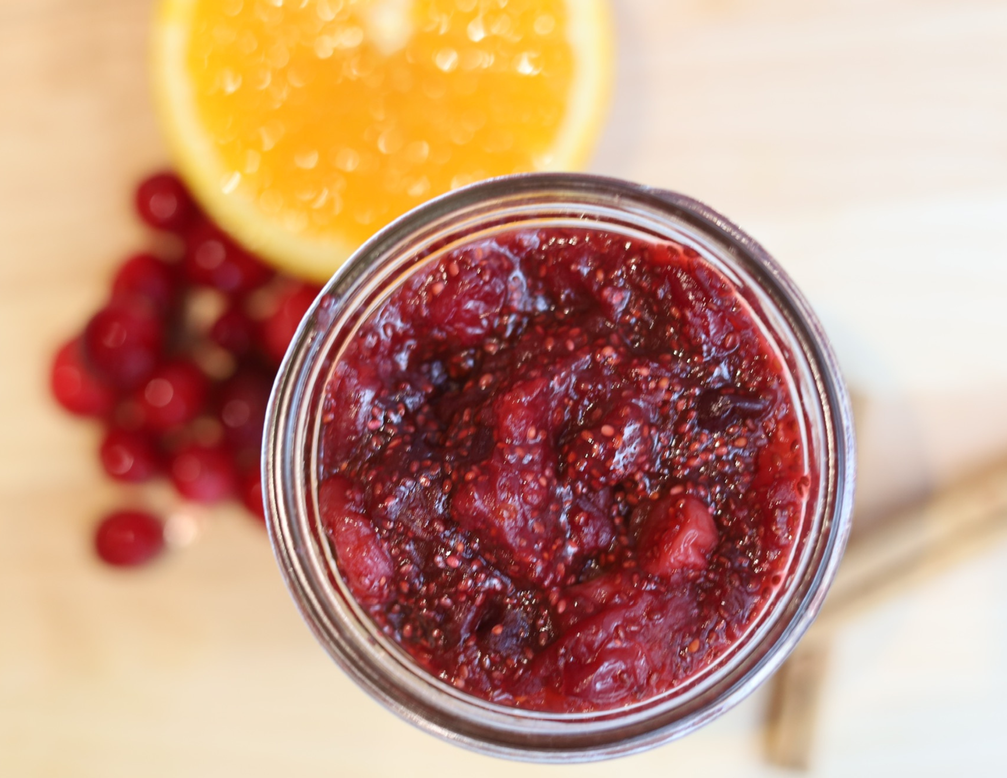 Cranberry Chia Jam – SV Living